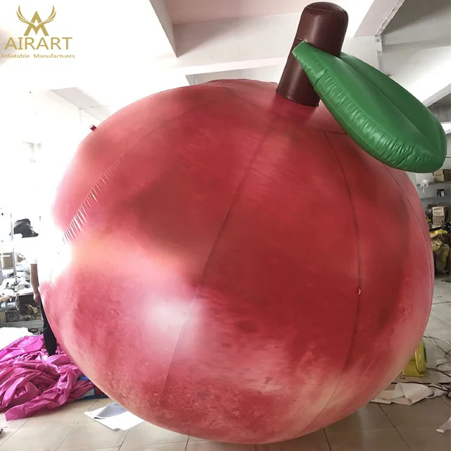 Giant Inflatable Peach Fruit Models Decoration For Outdoor Advertising ...