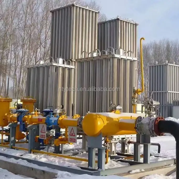 CNG Gas Pressure Reducing Regulating and Metering Station