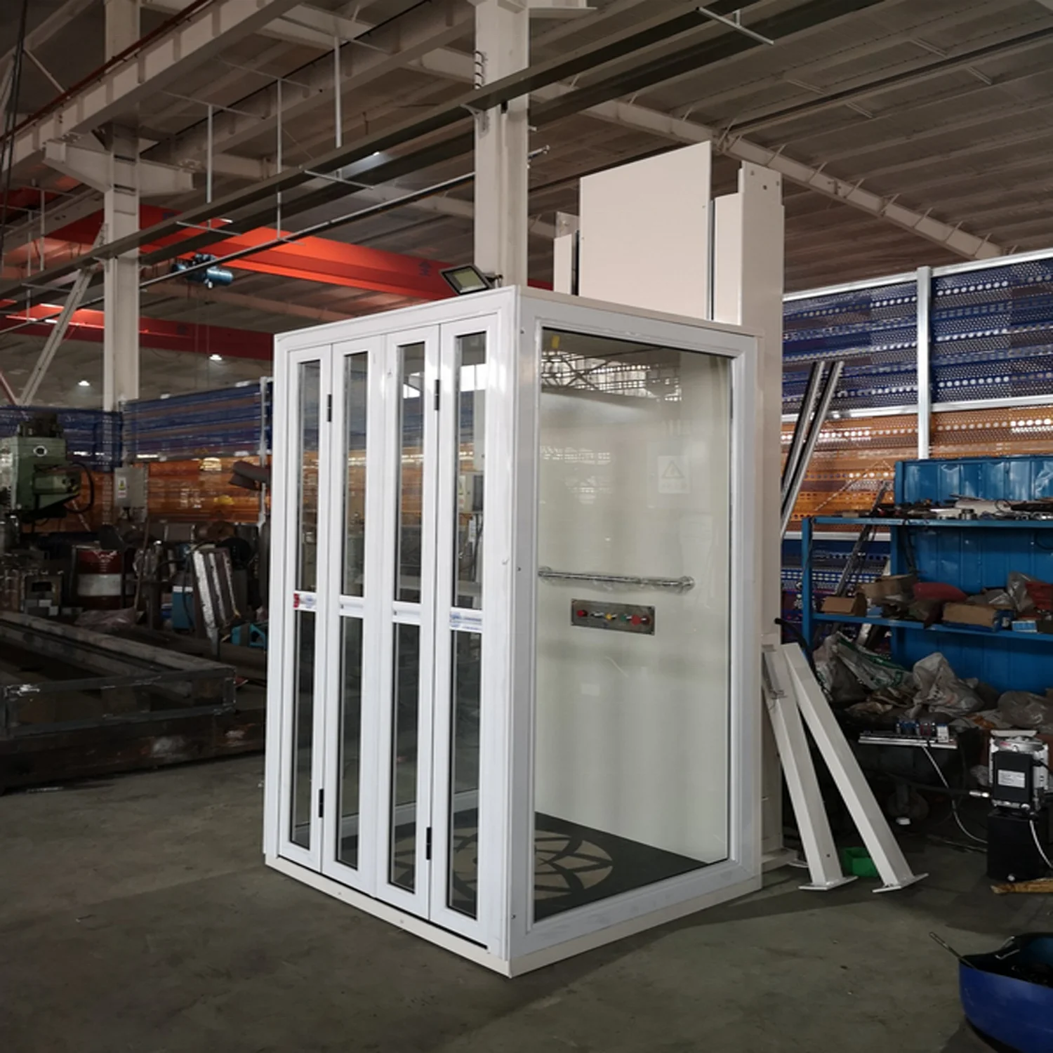 Outdoor Multifuntional Singel Villa Lift Platform Modern Home Elevator ...