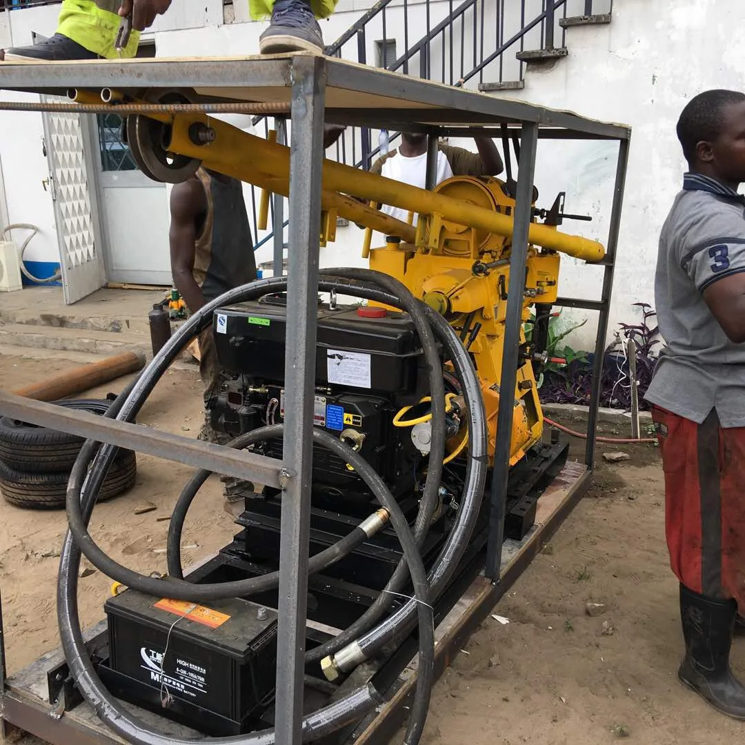 500 Feet Depth Optional Ground Water Well Drilling Rigs And Water Well ...