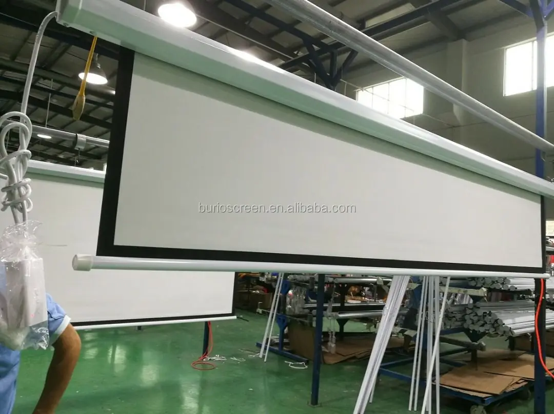 350 Inch Motorized Screen Projection 4:3 Projector Screens - Buy ...