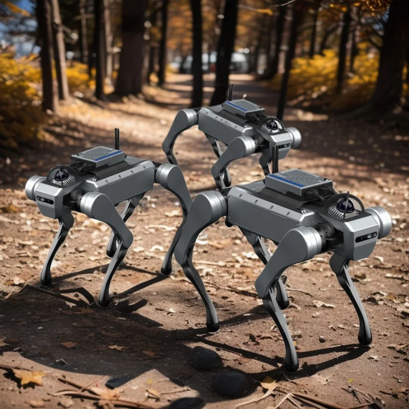 Stock Manufacturers Automated Four Legged Robot Dog Motion Control ...