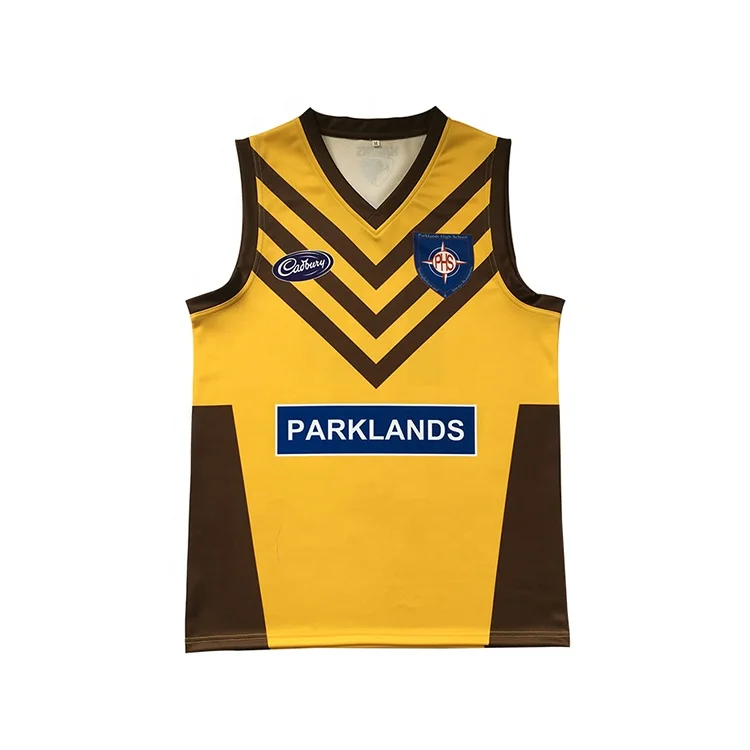 Factory Custom Made Afl Jersey Full Sublimation O Neck /v Neck Afl ...