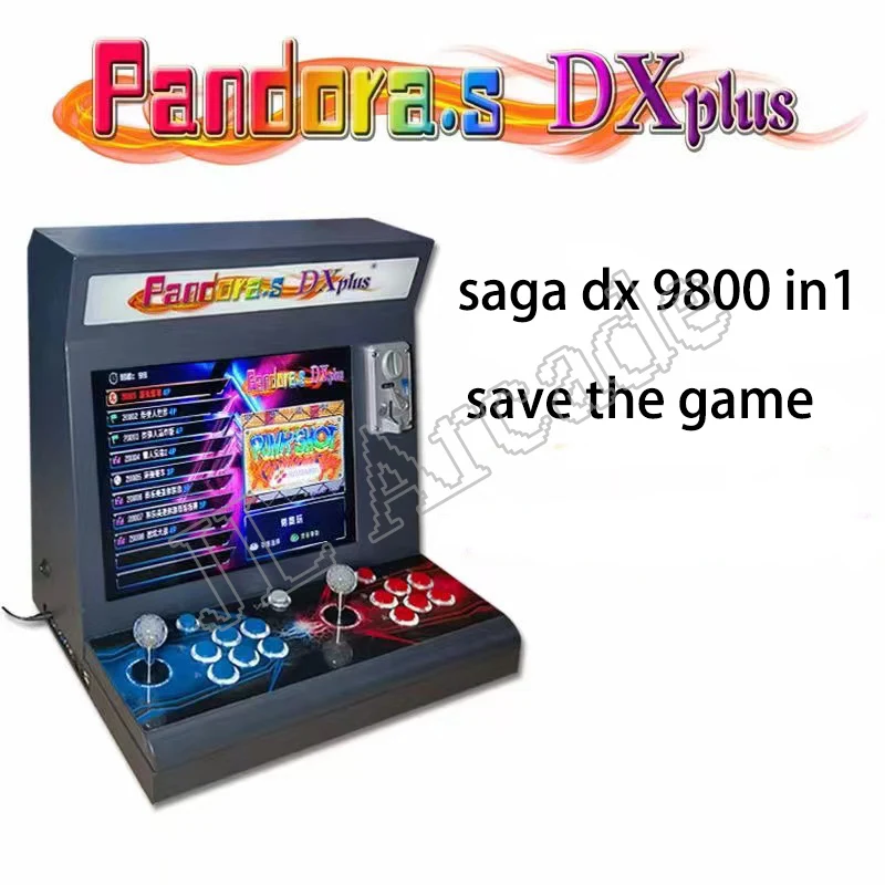 17 Inch Padora Saga Dx Plus 20008 In 1 Arcade Video Game Console Retro ...