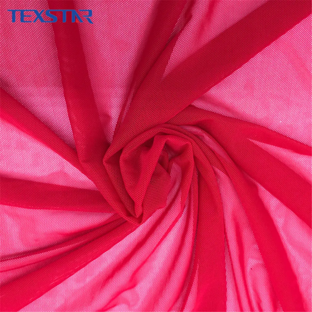Stretch Tulle Fabric Made With 90% Nylon And 10% Spandex - Buy Stretch ...