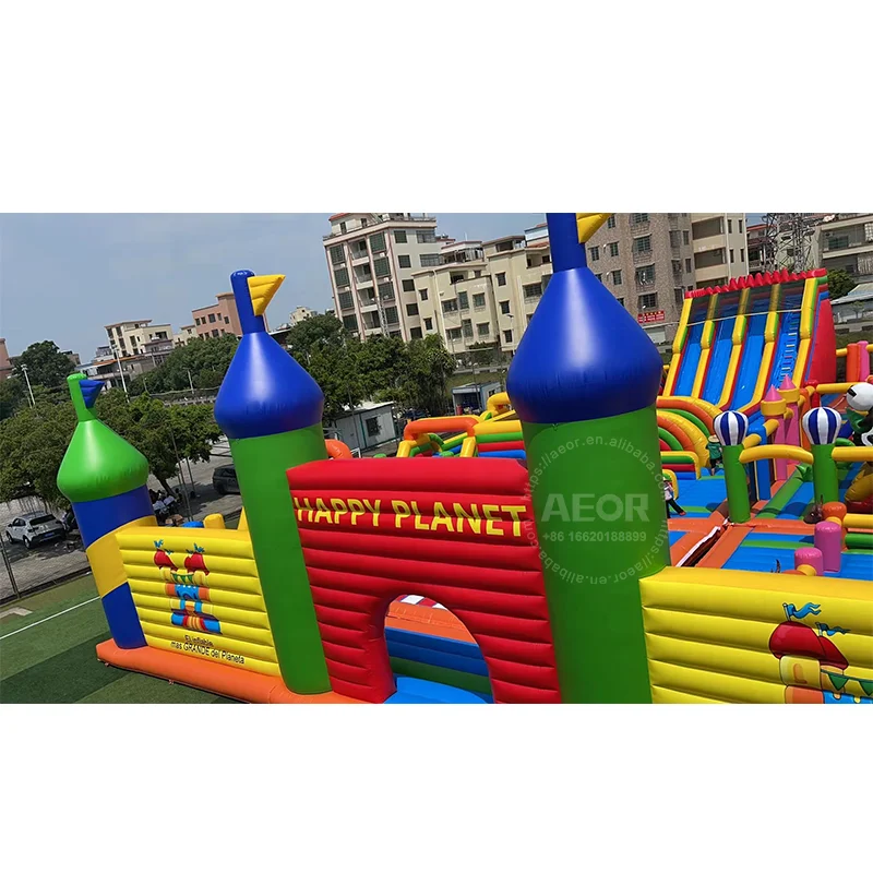 Giant Inflatable Amusement Parks - Fun for All Ages