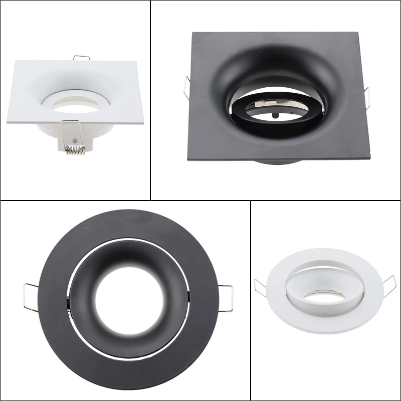 Dia 105mm Round Shape Recessed LED Spot Light Fixture GU10