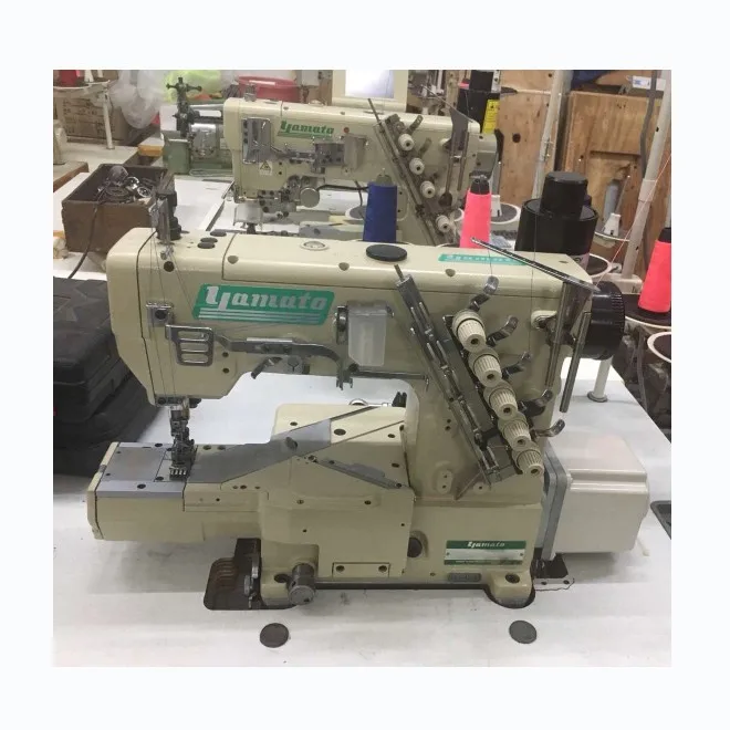 Japan's Yamato Sewing Machine VC2700 Interlock Sewing Machine Is Suitable for Elastic Fabrics ...