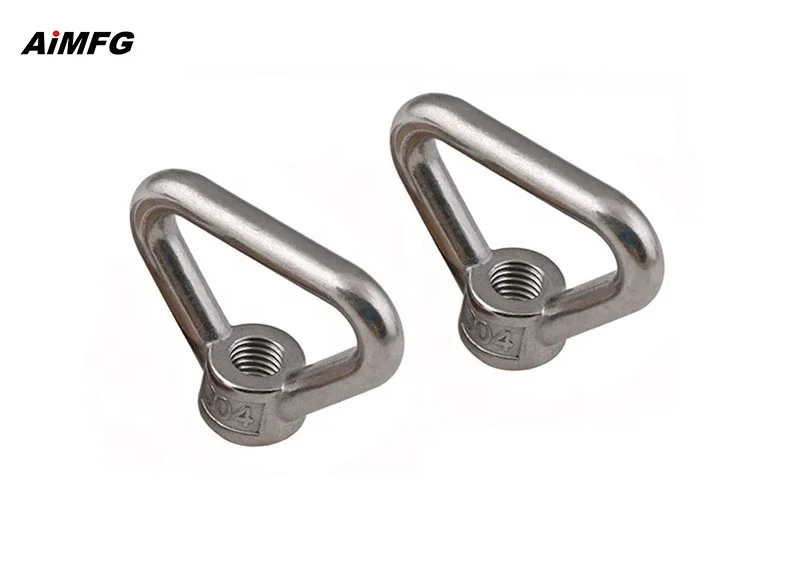 M10 Stainless Steel Eye Nuts - Durable & Versatile