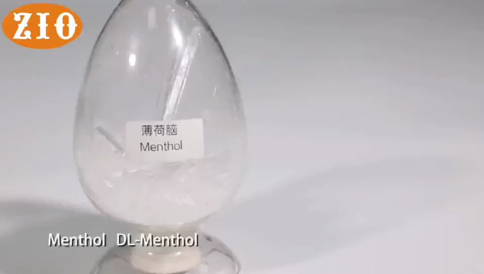 Bulk Supply Food Flavour Nature Menthol Crystal Essence Raw Material ...