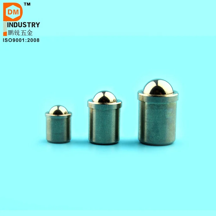 Ball Spring Plunger Extra-long Nose Spring Plunger M8 Spring Loaded ...