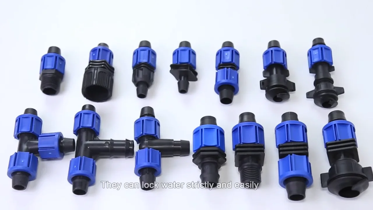 Farm Irrigation System 16mm Plastic Pipe Drip Tapes Fittings - Buy Drip ...