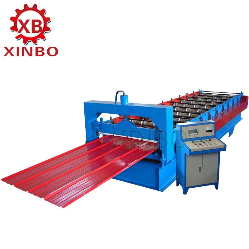 Galvanized Coat Metal Tole Roof Tile Sheet Mill Corrugated Rib R Panel ...