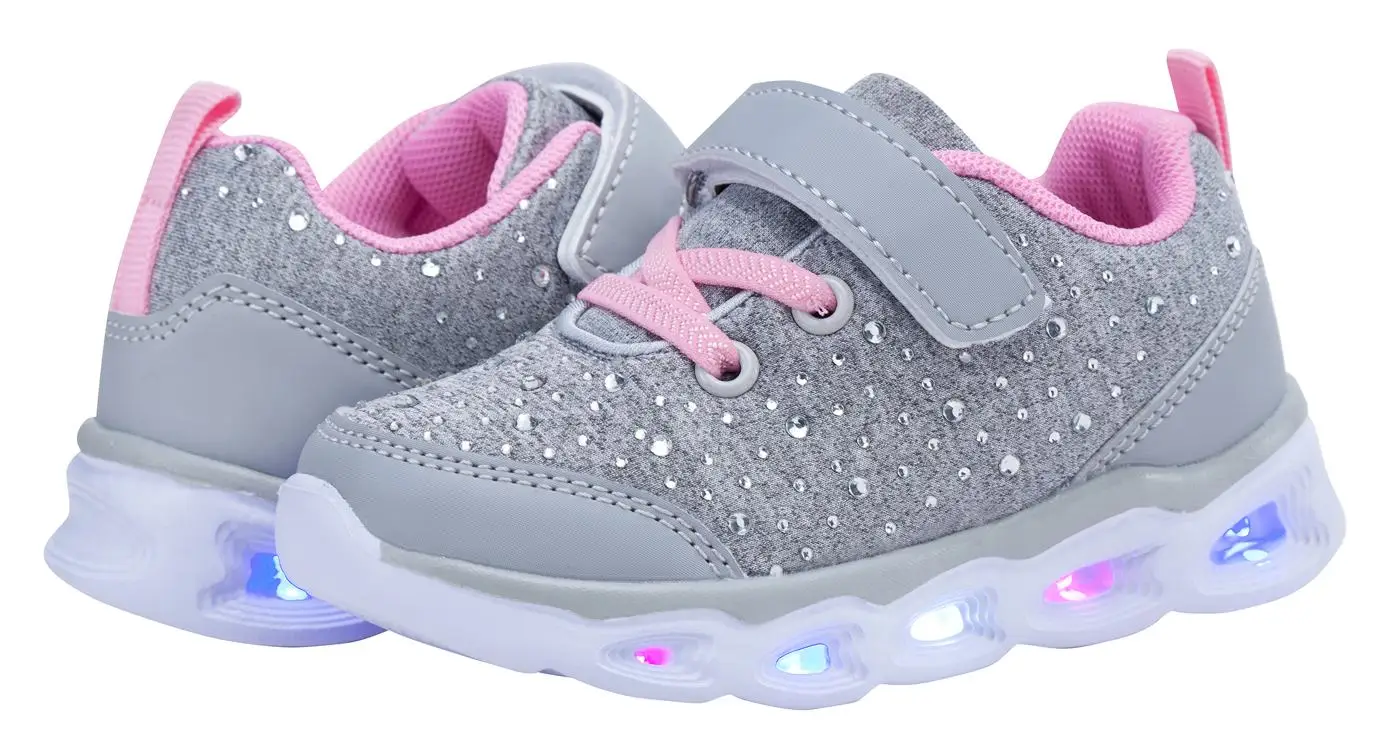 2019 Hot Light Up Battery Operated Flash Girls Running Kid Led Shoes ...