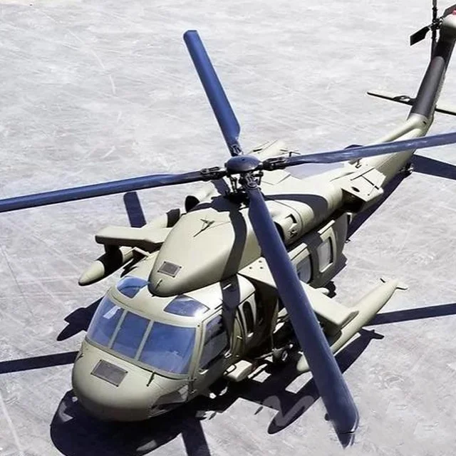 Radio Control Helicopter Fuselage 700 Size UH-60 KIT