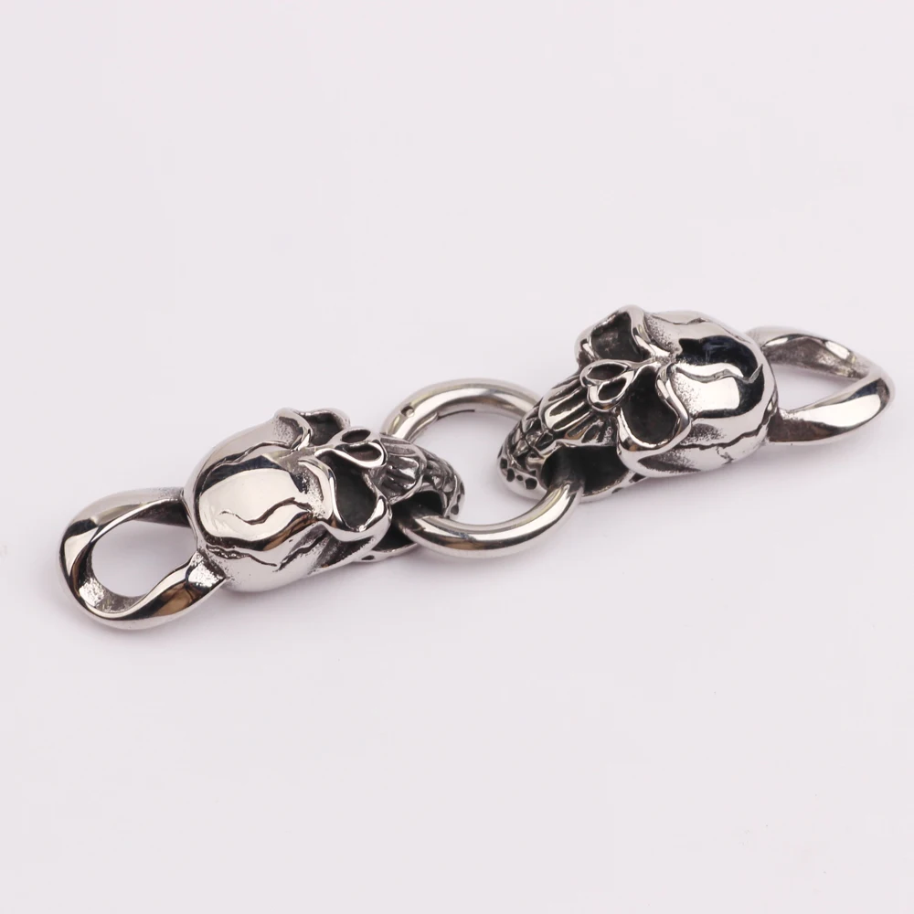 Luxury Stainless Steel Snake Animal Head Closure Bracelets Clasps