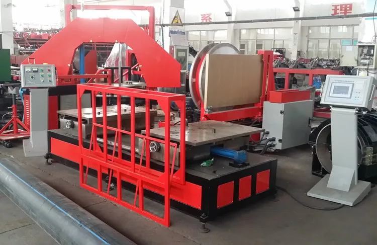 1200mm Hdpe Pe Pipe Cutting Portable Band Saw Machine - Buy Band Saws ...