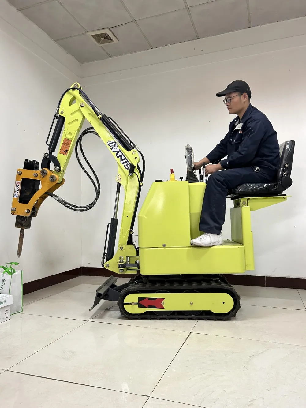 Electric Mini Excavators - High Power, Small Footprint