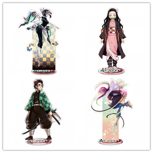 10-20 Cm 9 Styles Demon Slayer Kimetsu No Yaiba Stand Desk Decoration ...