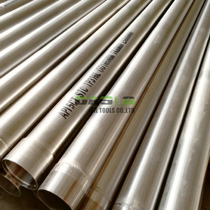 V Shape Slot Screen Pipe/ss 304l Water Well Screen/johnson V Wire Water ...