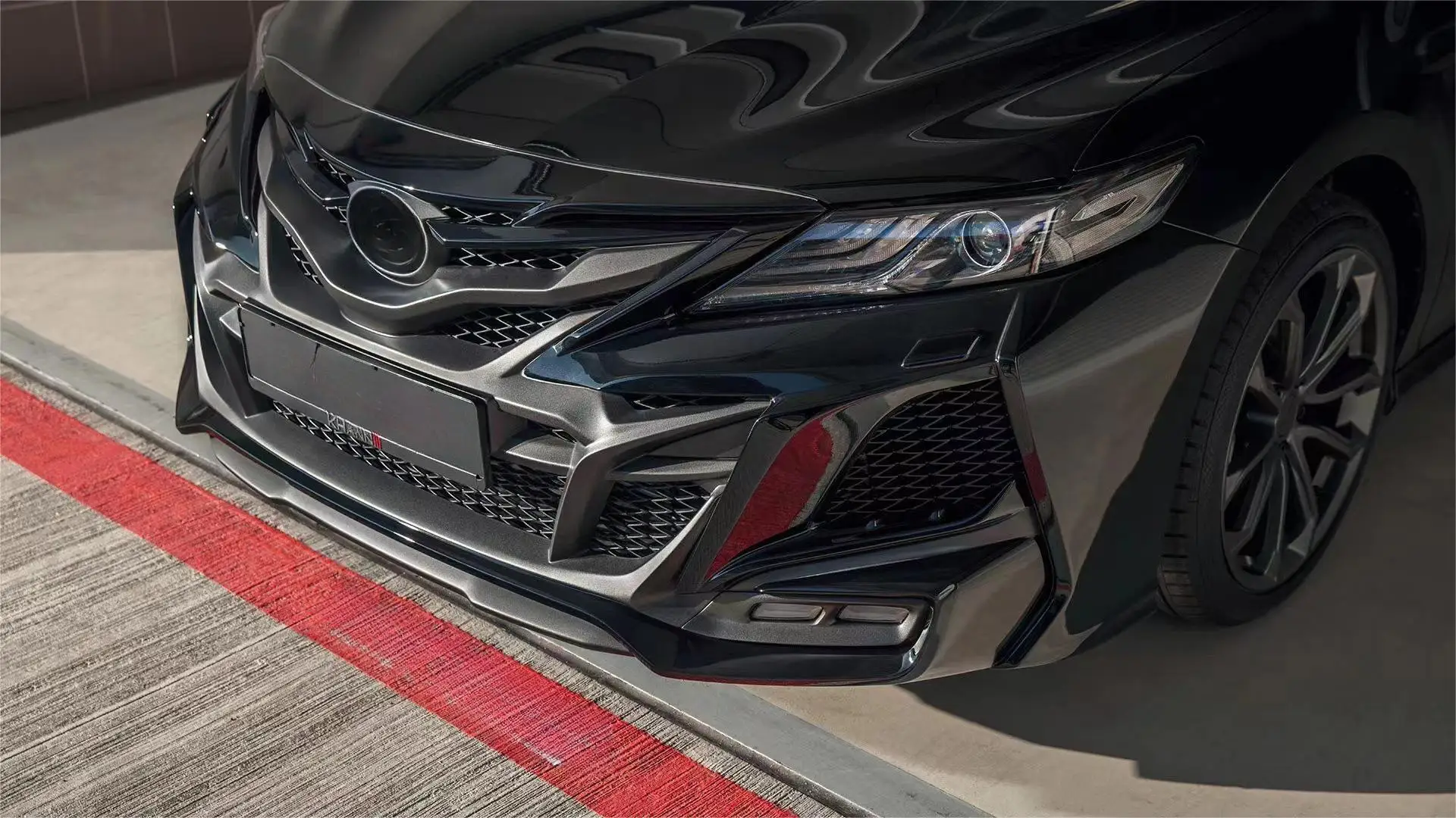 Wholesale Modified Parts Body Kit Face Lift Upgrade Style Front Bumper Front Grille For Toyota ...