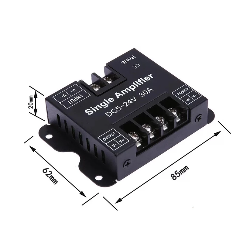 30A High Power Single Amplifier for LED Light Strips