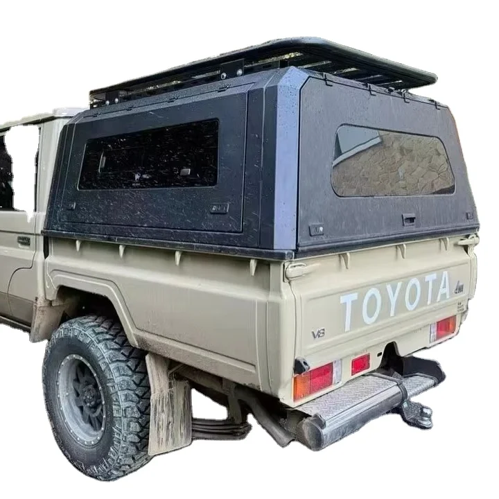Pickup Truck Steel Dual Cab 4x4 Offroad Camper hardtop canopy toyota ...