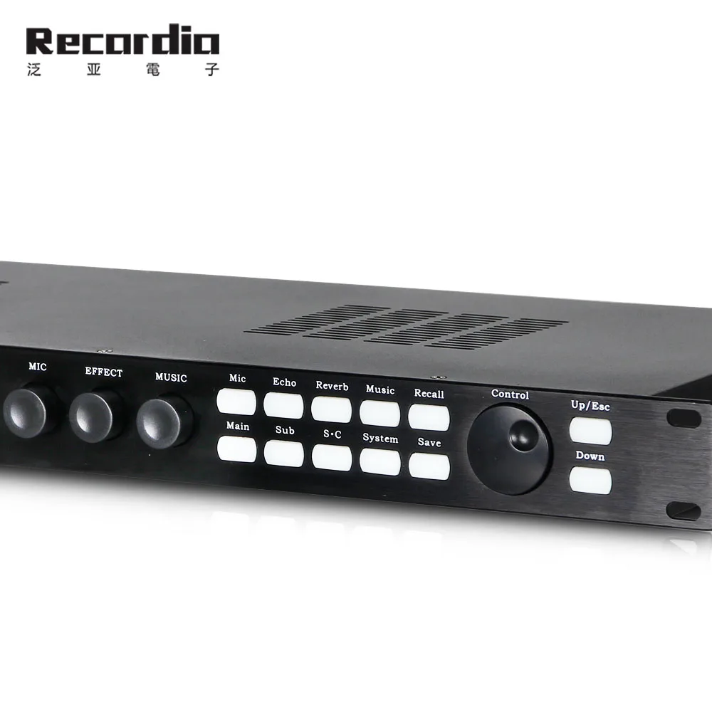 Gax-x5 Karaoke Pre-effects Ktv Professional Digital Audio Echo Effect Processor X5 Dsp Audio ...