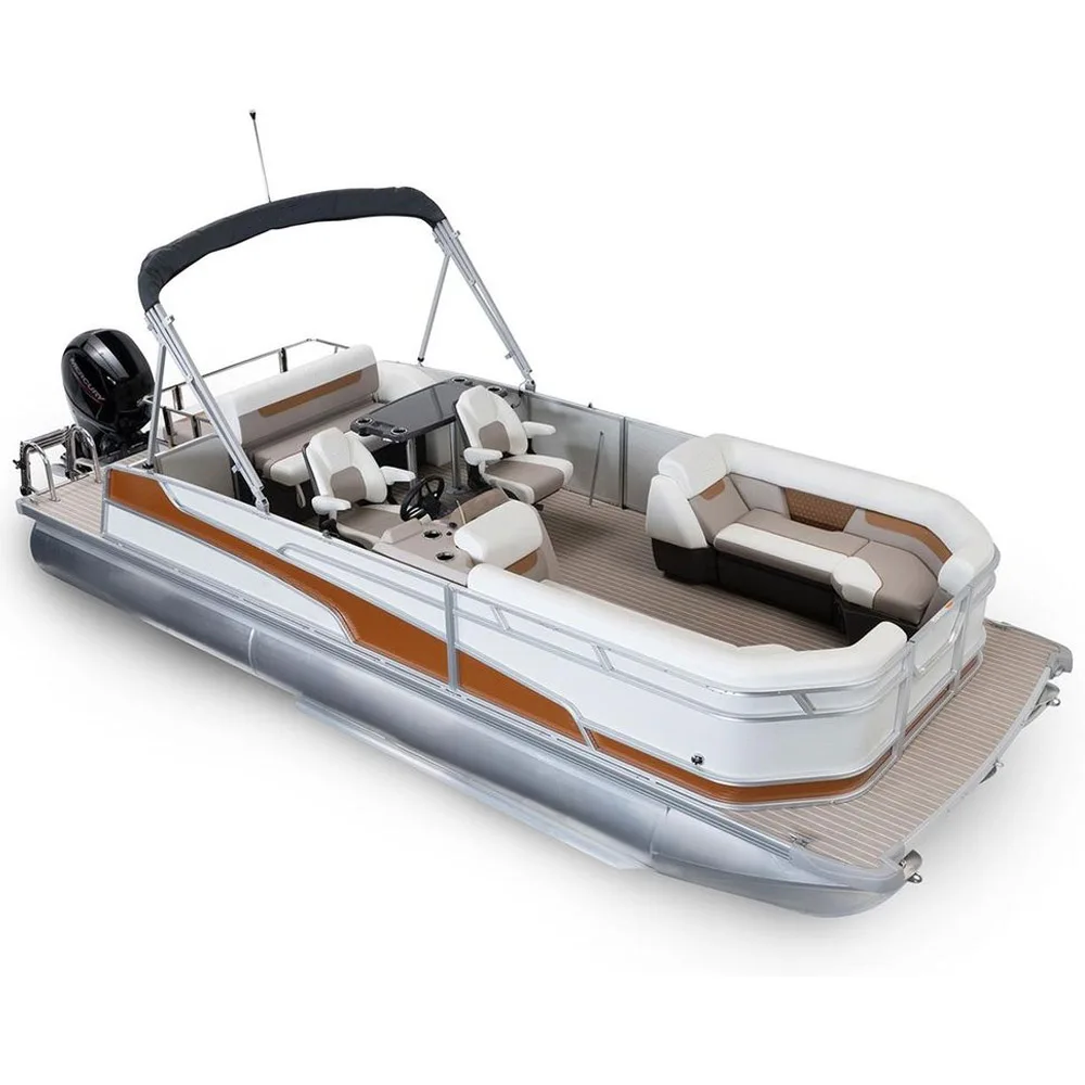 Kinocean Luxury Yacht Aluminum Welded Pontoon Fishing Boat Made In ...