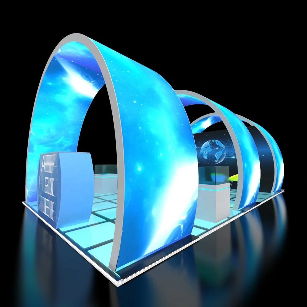 9x4m Advertising Ideas Booth Stand Exhibition Equip Modular Trade Show ...