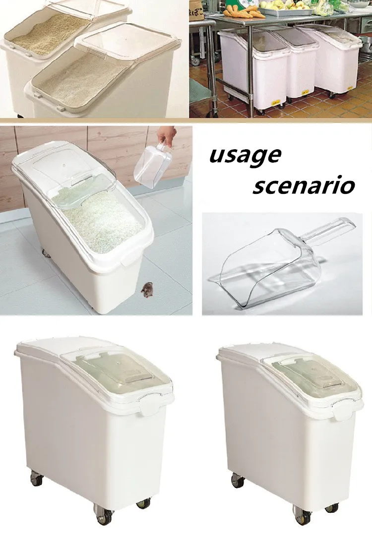Commercial Restaurant Kitchen Use Portable Movable Storage Ingredient ...