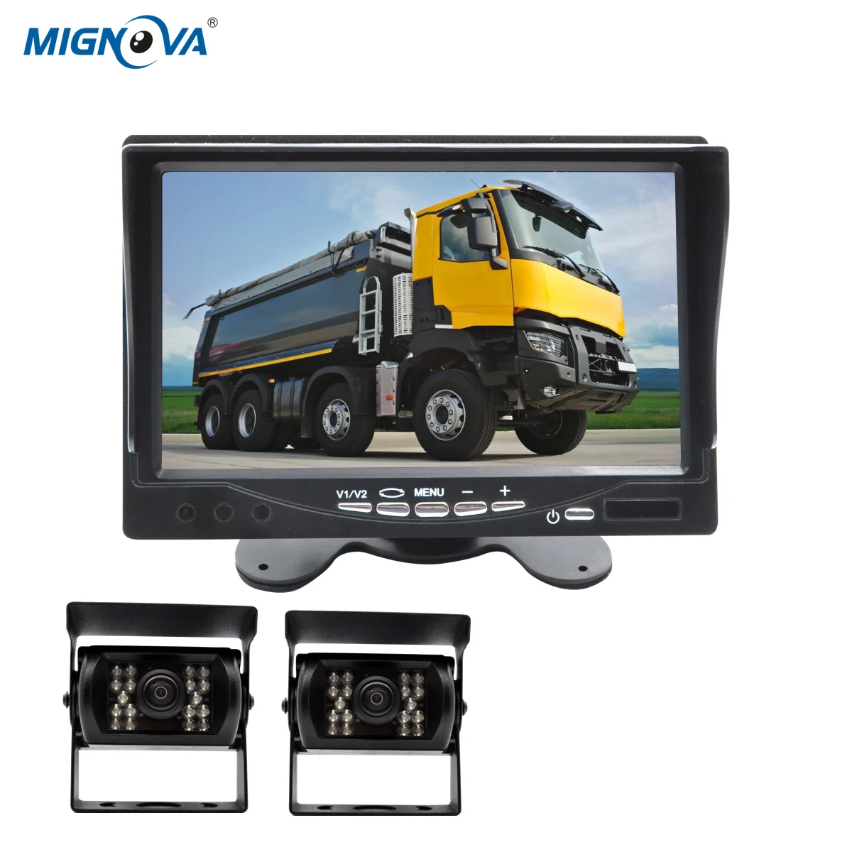 Factory Support 7 Inch Lcd Monitor Kit Video Camara De Reversa Recul ...