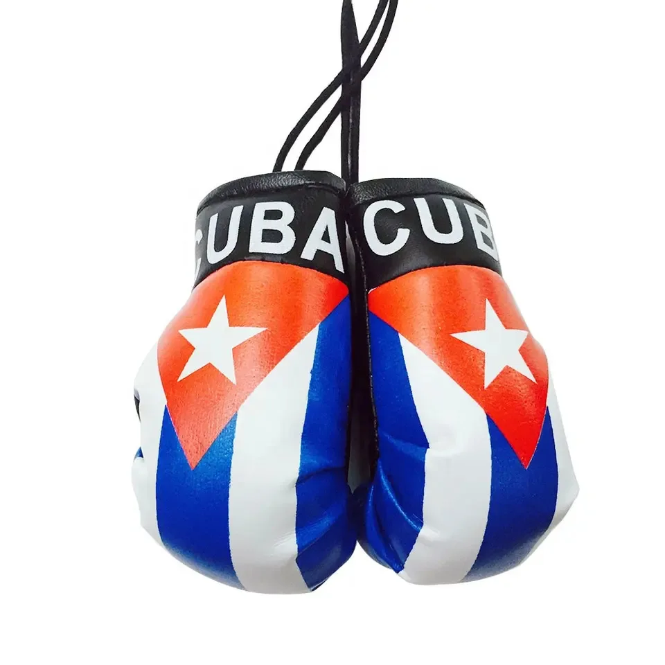 Boxing Gloves Simulation Pendant Car Bag - Puerto Rico Souvenirs