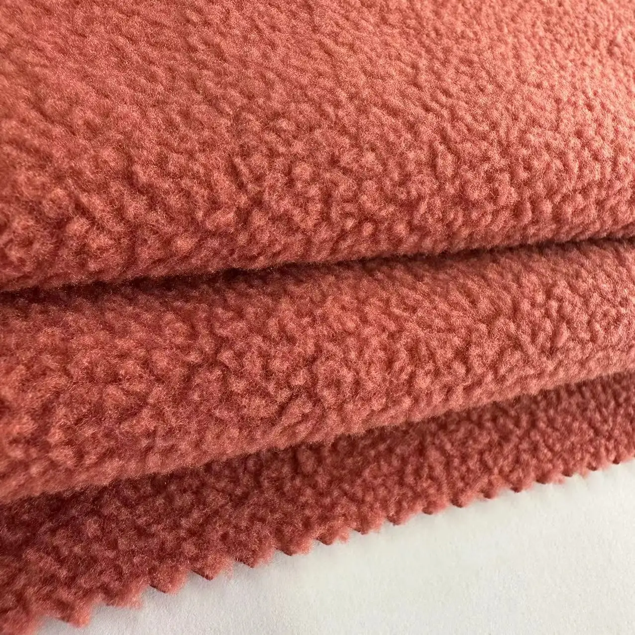 High Quality Winter Fleece Both Sides Anti-pill 320gsm 100% Polyester ...