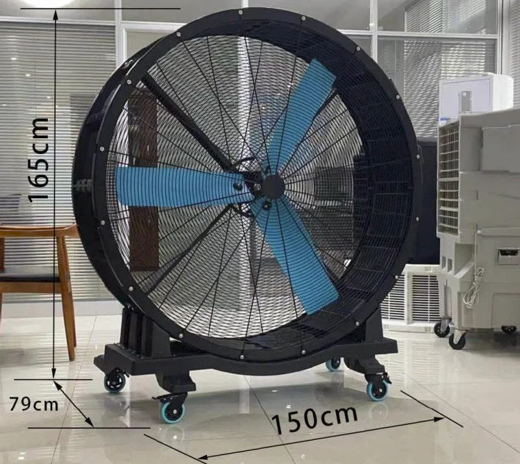 Rt.fans Outdoor Gym Ventilation Portable Industrial Stand Hvls Fan ...