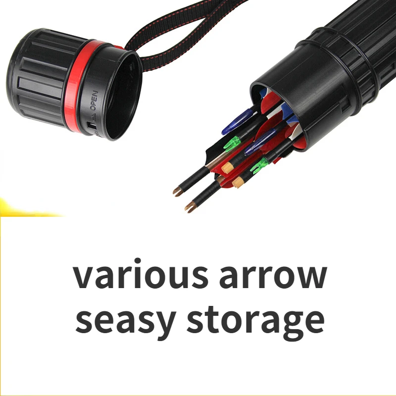 Archery Equipment Plastic Quiver Loaded With Arrows Only Quiver ...