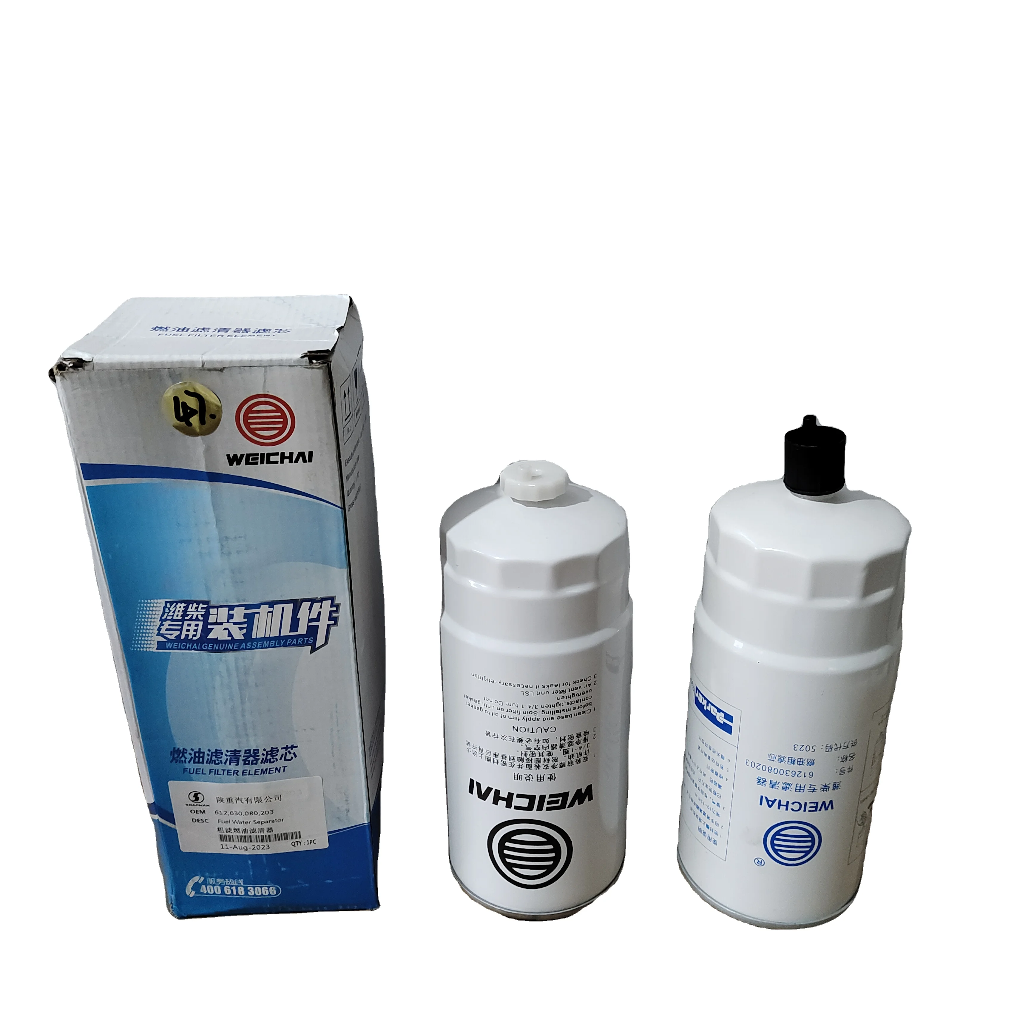 Construction Machinery Parts Wp10 Diesel Engine Parts Fuel Filter ...