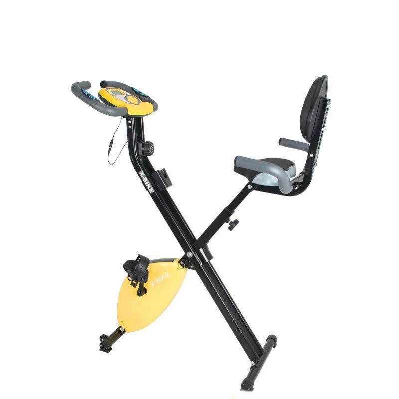 Voit Exercise Bike - Folding Magnetic Upright Stationary Bike