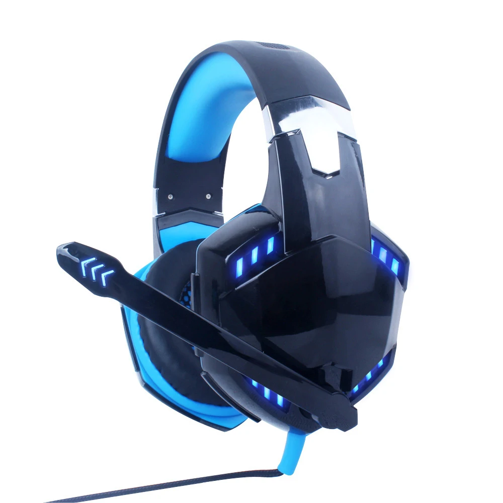 G2000 Gaming Headsets Big Headphones With Light Mic Stereo Earphones ...