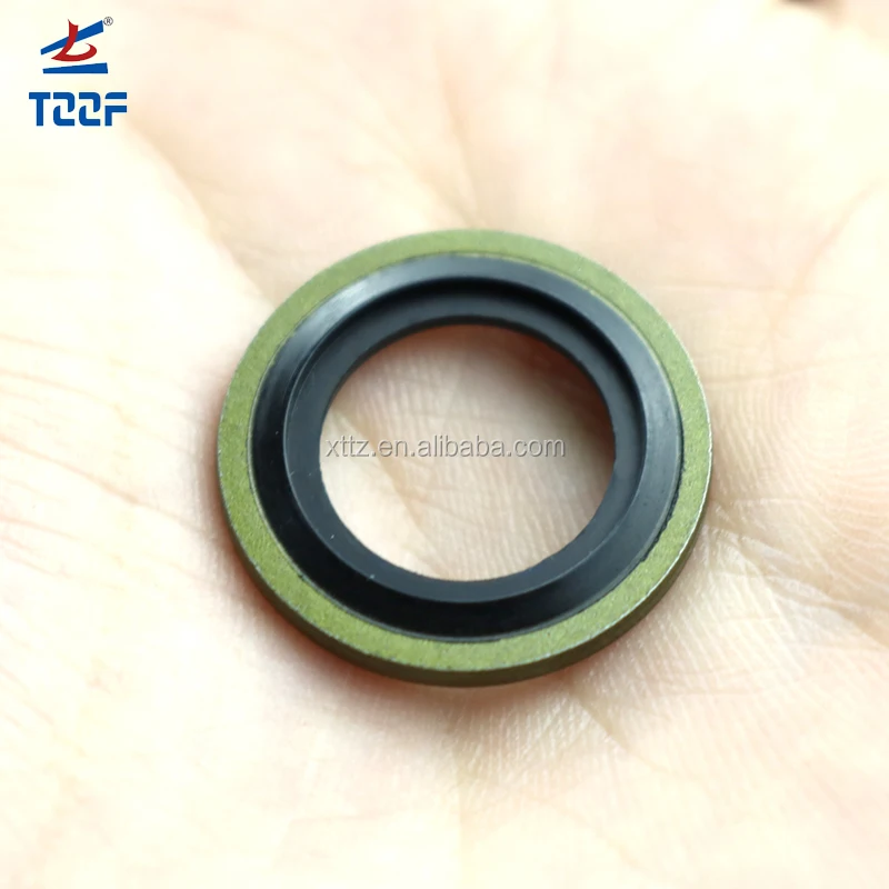 Nbr Fkm Epdm Metal Rubber Bonded Seal Composite Gasket Dowty Seal Kit ...