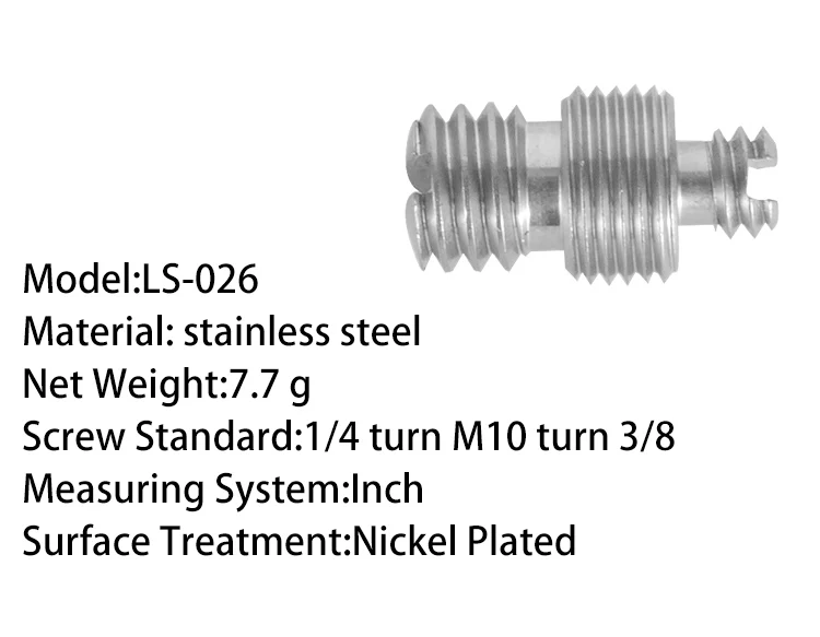 Bexin Fast Expand High Precision1/4 Metal Flat Head Screw Hidden Screw ...