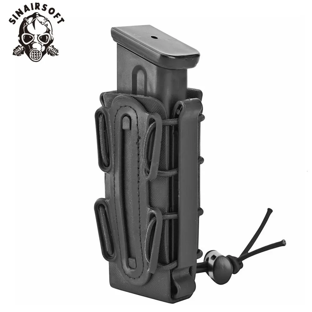 9mm Fastmag Nylon Magazine Pouch Holster with Belt Clip and Molle Soft ...