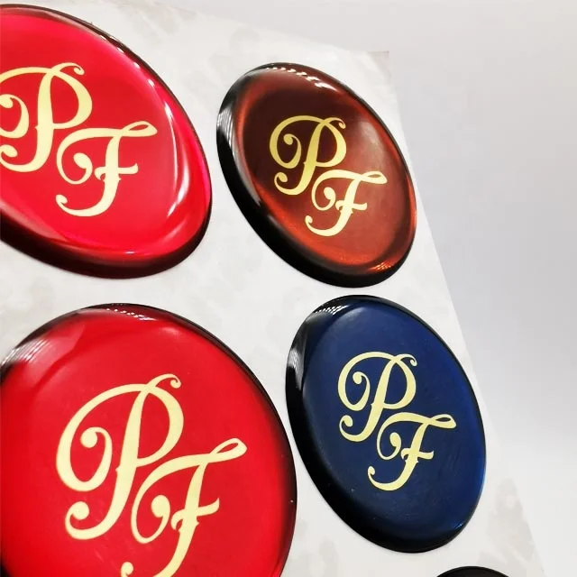 Custom Dome Sticker 3D Decal - Promotional Gifts