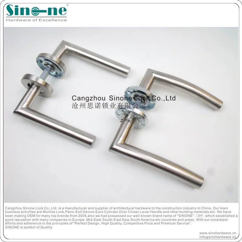 Fire Rated Euro Mortise Lock Set - SS304 Stainless Steel