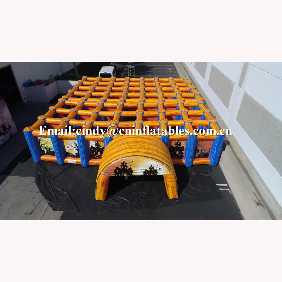 Halloween Inflatable Maze Pvc Haunted House For Sale - Buy High Quality ...