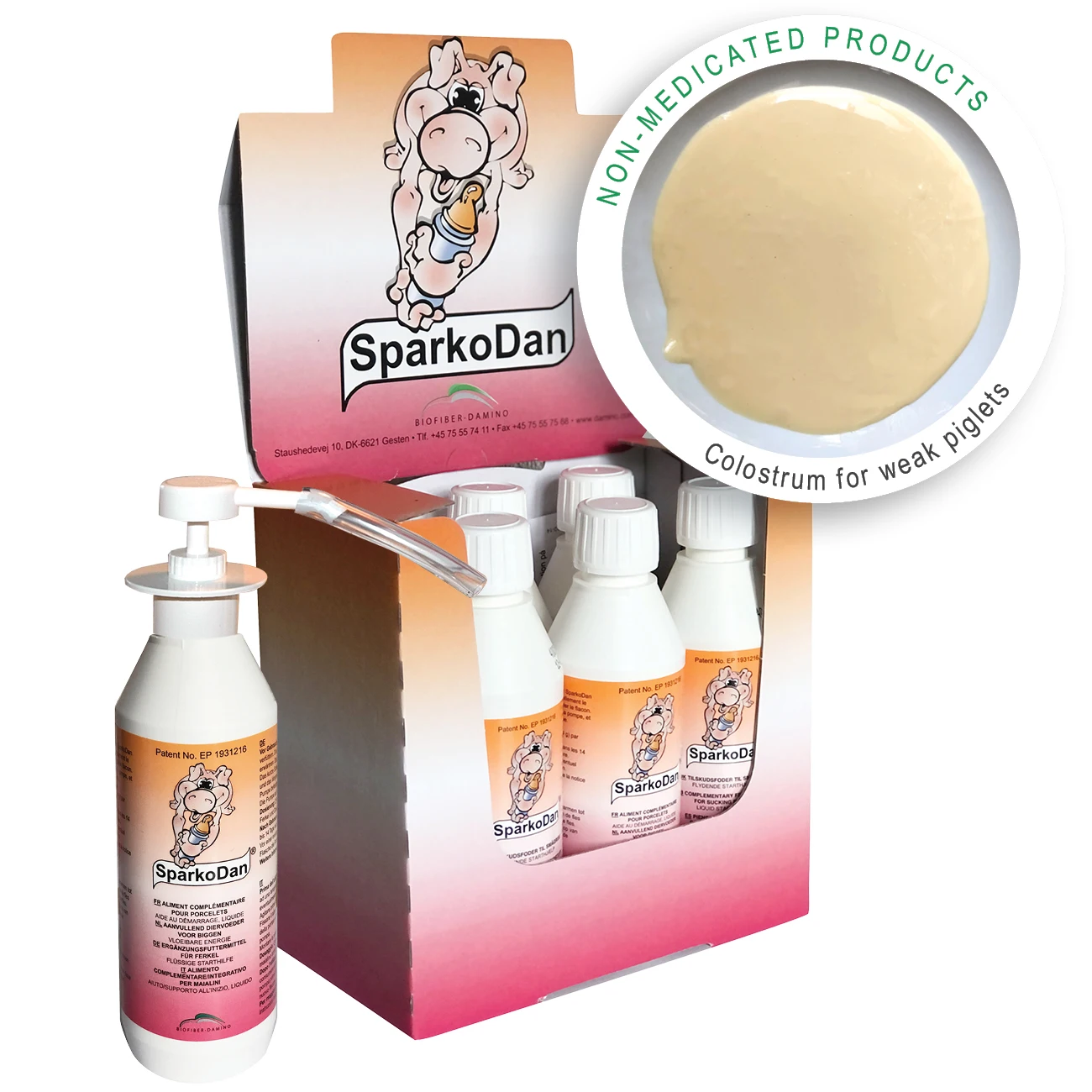 Sparkodan Is A Liquid Complementary Feed With A High Content Of Bovine ...