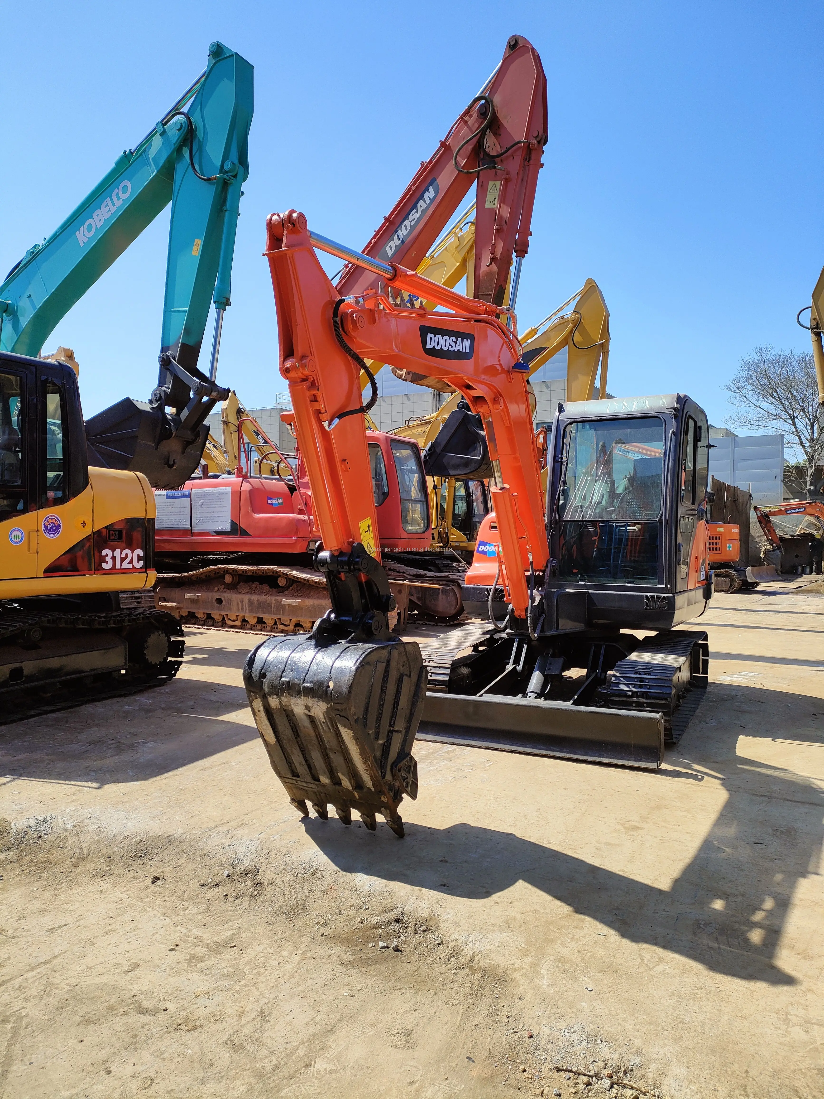 Used Excavator Doosan Dx60 Excavators Earth-moving Machinery Doosan ...