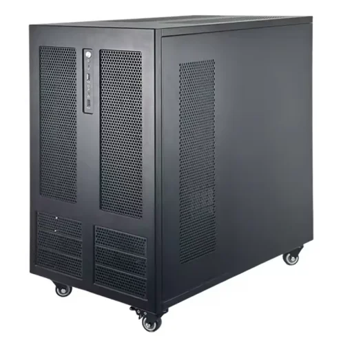 Factory Stocked Tower Server Chassis Gaming PC Case New Design ATX Form ...