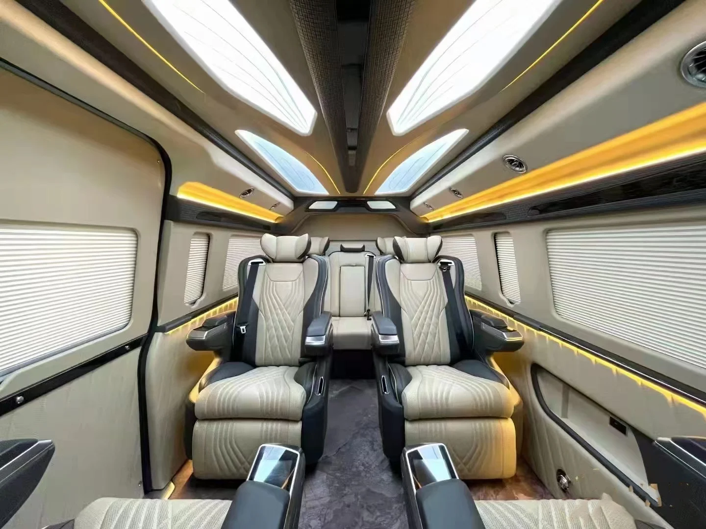 2024 Mercedes Sprinter Van Full Interior Walls Upgrade Partitions for ...