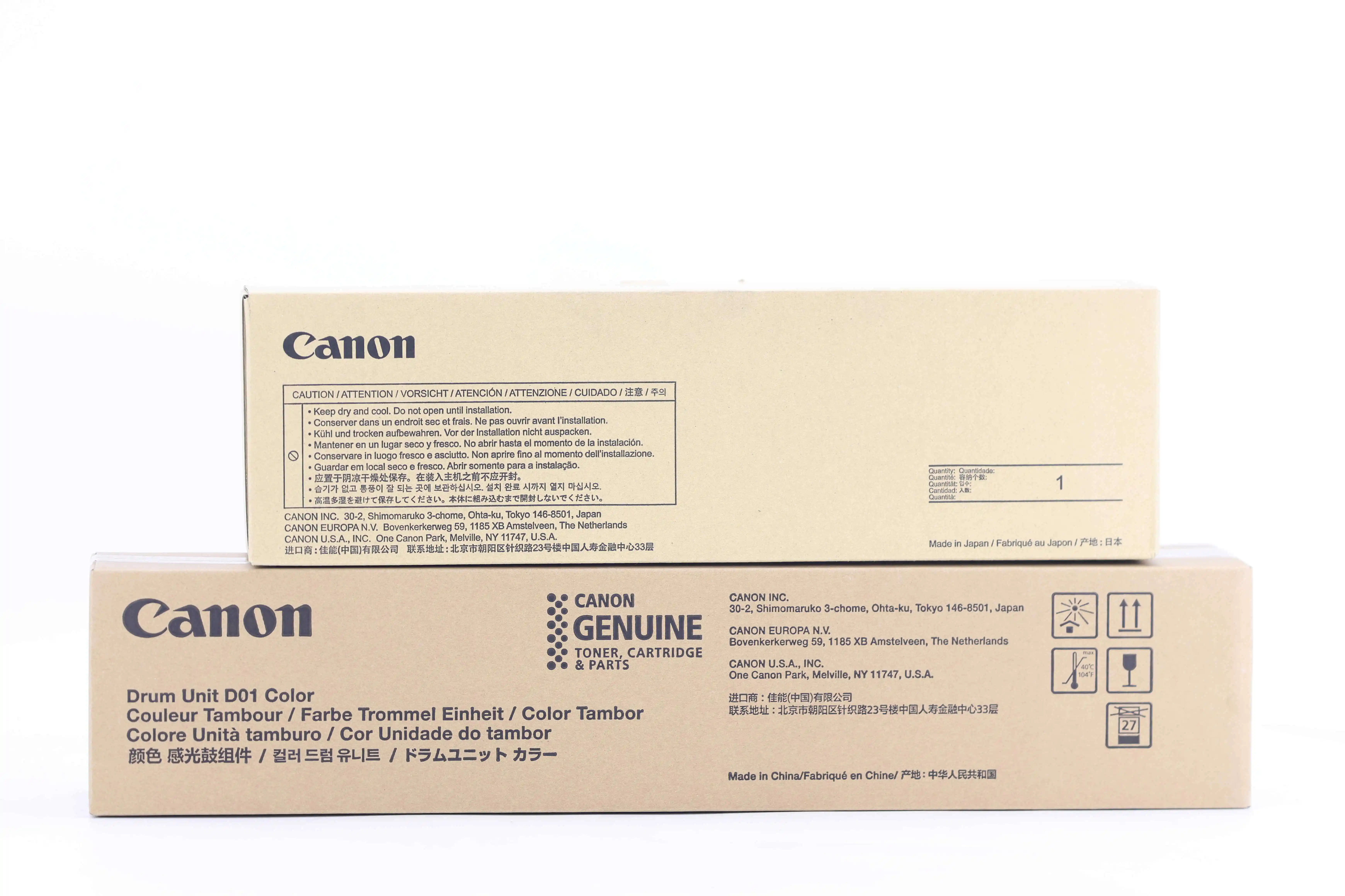 Genuine D01 For Canon Drum Unit D01 Color Black 8065b001 Imagepress C60 ...